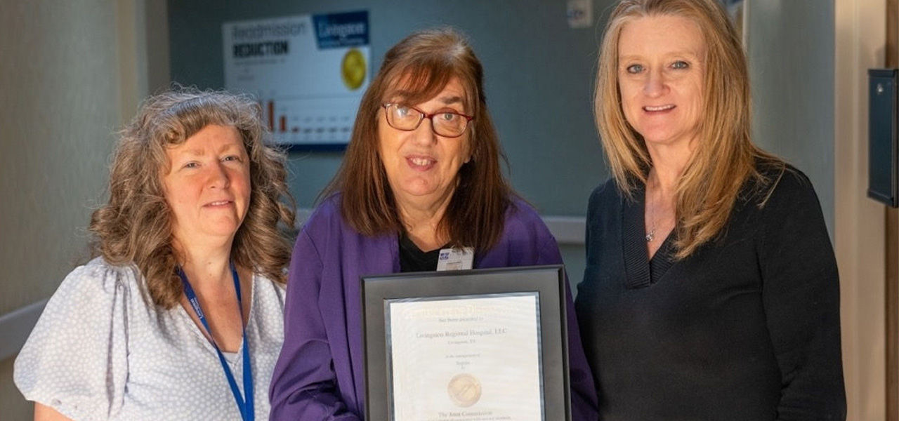 Livingston Regional Receives Sepsis Accreditation with Joint Commission